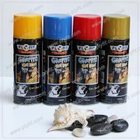 China High Temperature Black Aerosol Spray Paint Fast Drying Scratch Resistant for sale