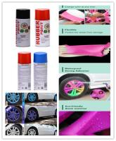China Plyfit 400ml Rubber Spray Paint Acrylic Aerosol Removeable Car LPG Pigment for sale