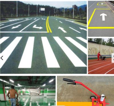 China 500ml Inverted Line Marking Spray Paint Red Color Free Sample for sale