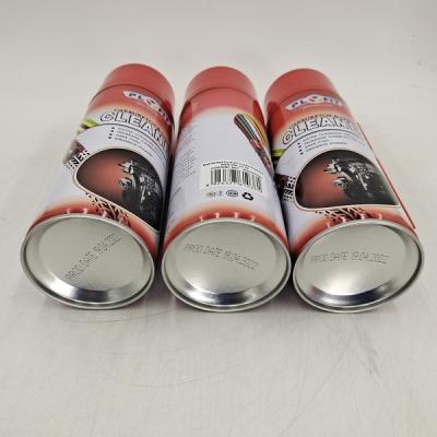 China Plyfit Car Care Products Tinplate Can Aerosol Liquid Carborator Cleaner Spray for sale