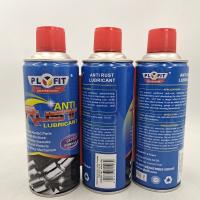 China Plyfit 400ml Anti Rust Lubricant Spray For Car Liquid Mineral Lubricants for sale
