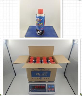 China Car Anti Rust Lubricant Spray 400ml  250ml Liquid Mineral Lubricants for sale