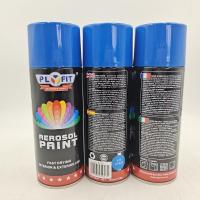 China Chrome Glod PLYFIT Spray Paint Florescent Aerosol For Wood / Glass / Car for sale