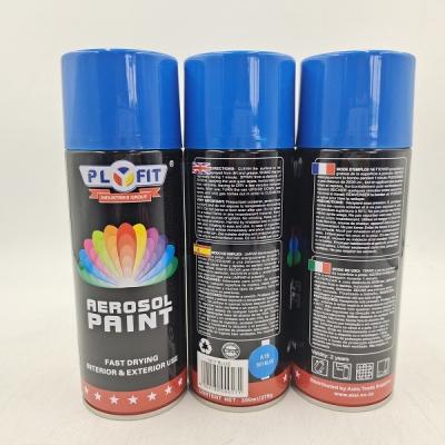 China Chrome Glod PLYFIT Spray Paint Florescent Aerosol For Wood / Glass / Car for sale
