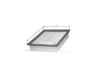 China BMW OEM Quality Air Filter with PU + Filter Paper Hepa Filter 231.5*156*31 Size 5000PCS/Day Production Capacity for sale