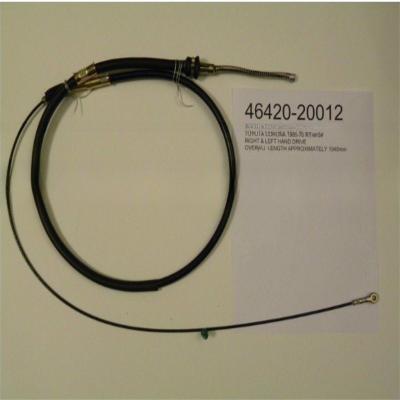 China Customized Request and Customizable Rear Brake Cable for Toyota OE NO 46420-20012 for sale