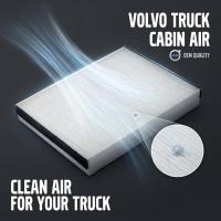 China Cabin Air Filter for 2003Up vol-vo Truck Replaces AF26405 P606555 CAF24000 PA468 with Paper Core for sale