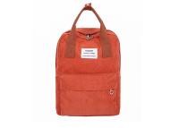 China Kids Pink Cotton Backpack With Handle School Top Handle Backpack for sale