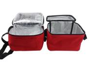 China 20L Cooler Tote Bags Insulated Beach Tote Cooler Bag With Zipper for sale