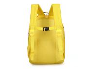 China Zipper Closure 600D Polyester Backpacks For 4 Year Olds Yellow Blue for sale
