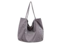 China 100% Cotton Corduroy Tote Bags Customized Corduroy Shoulder Tote Bag for sale