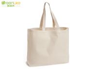 China 8Oz Blank Cotton Tote Bags SEDEX Plain Cotton Canvas Bags for sale