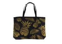 China Polyester Black Mesh Beach Bag 600D PVC Backing Tote Bag Mesh for sale