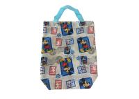 China 210D Polyester Disney Cotton Tote Bags Short PP Full Color Printing for sale