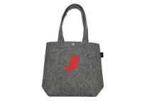 China Felt 100 Polyester Tote Bags Dark Grey Felt Tote Bag ISO9001 for sale