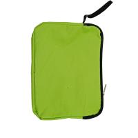 China Green Zippered Document Tote Polyester Tote Bags Customized for sale