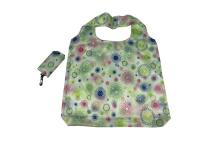 China Customized 210D Durable Folding Tote Bag With Botton And Hand Belt Clip Design for sale