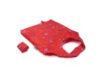 China Red Portable Lightweight Folding Tote Bag Multipurpose 190 T Polyester for sale