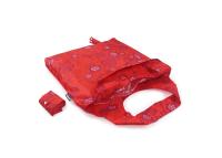 China Red Portable Lightweight Folding Tote Bag Multipurpose 190 T Polyester for sale