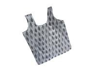 China Easy Carry Small Folding Tote Bag  170T Polyester Recycling Environmental Friendly for sale