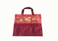 China A4 Document Eco Friendly Reusable Grocery Bags 600D Printed Durable for sale