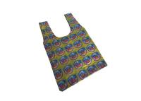 China Eco Friendly Mini Folding Tote Bag Full Color Sublimation Printing T Shirt Shape for sale