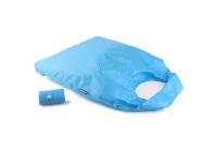 China Blue Waterproof Collapsible Shopping Bag Folding Mattress Storage With Button Closure for sale