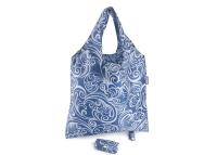 China Supermarket Reusable Folding Tote Bag Travel Nylon Foldable Reusable Shopping Bags for sale