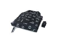 China Reusable Shopping Folding Tote Bag With Logos , Supermarket Folding Bag Into Pouch for sale