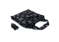 China Reusable Shopping Folding Tote Bag With Logos , Supermarket Folding Bag Into Pouch for sale
