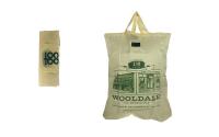 China Custom Printed Polyester Fold Up Reusable Grocery Bags , Foldaway Tote Bag for sale