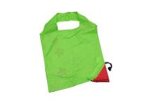 China OEM ODM Polyester Folding Tote Bag 190T Strawberry Reusable Bag for sale