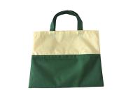 China Rilakkuma Printing Polyester Tote Bags Green Reusable Polyester Bags for sale