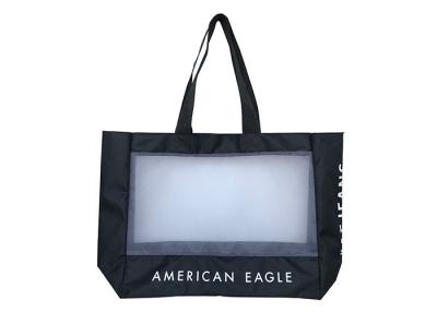 China Mesh 600 Denier Polyester Tote Bag Environmental Friendly Mesh Tote for sale