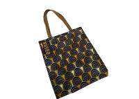 China 41*38cm Polyester Shopping Bag Heat Transfer Polyester Reusable Grocery Bags for sale