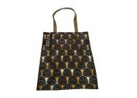 China 41*38cm Polyester Shopping Bag Heat Transfer Polyester Reusable Grocery Bags for sale
