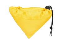 China Yellow Oxford Fold Up Nylon Tote Bags Foldable Canvas Tote Bag for sale