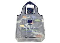 China 13x13Cm Folding Tote Bag Heat Transfer Foldaway Shopper Bag for sale