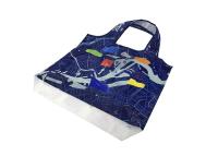 China 13x13Cm Folding Tote Bag Heat Transfer Foldaway Shopper Bag for sale