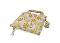 China 190T Polyester Sublimation Folding Tote Bag Garment Foldable Shopper Tote for sale