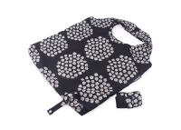 China Button Closure Collapsible Tote Bag Custom Reusable Shopping Bags Folding for sale
