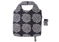 China Button Closure Collapsible Tote Bag Custom Reusable Shopping Bags Folding for sale