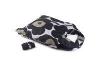 China 210D Polyester Folding Tote Bag Big Flowers Collapsible Beach Bag for sale