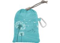 China Washable 210D Nylon Folding Tote Bag With Carabiner Clip Modern Stylish for sale