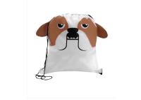 China Monkey Childrens Drawstring Backpack 190T Childrens Draw String Bag for sale