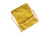 China Polyester Mesh Cinch Sack Bag Custom Drawstring Backpack 30cm*35cm for sale