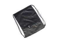 China Polyester Mesh Cinch Sack Bag Custom Drawstring Backpack 30cm*35cm for sale