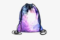 China Dye Sublimation Custom Drawstring Backpack Shoes Drawstring Rucksack for sale
