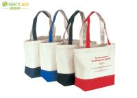 China 10oz Canvas Cotton Tote Bags Silk Screen Printing Cloth Tote Bag for sale
