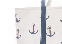 China Biodegradable Cotton Tote Bags 12oz Canvas Beach Tote Eco Friendly for sale